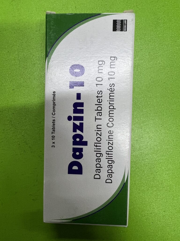 DAPZIN-10 (Dapagliflozin Tablets 10mg)PER SACHET - Walls
